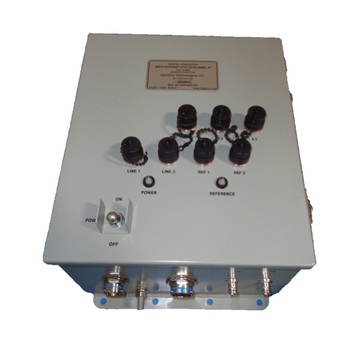 BBG-ACP/ARP-SYN-25VA-60MIL-B - Rugged Synchro Amplifier